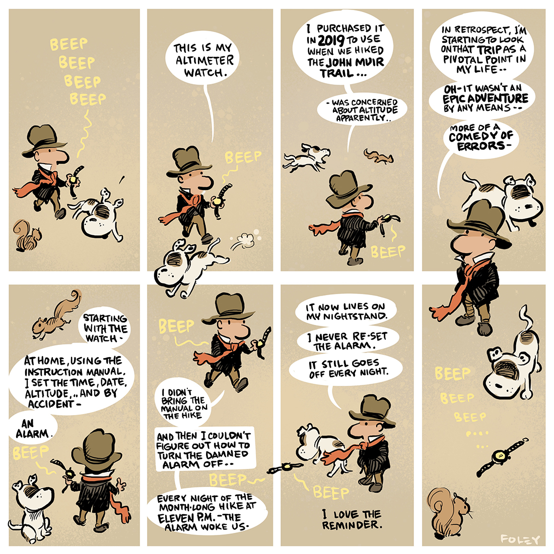 Tim Foley illustration | More Than Three Decades of Getting Away With ...